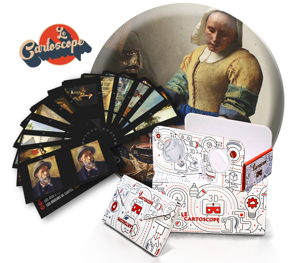 AU COEUR DE LA PEINTURE (24 vues) LE KIT 3D – Cartoscope.fr