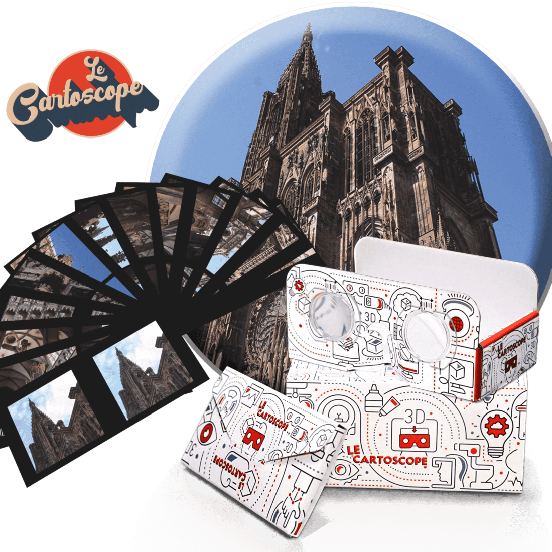 Cathédrale Notre-Dame de Strasbourg - Cartoscope.fr